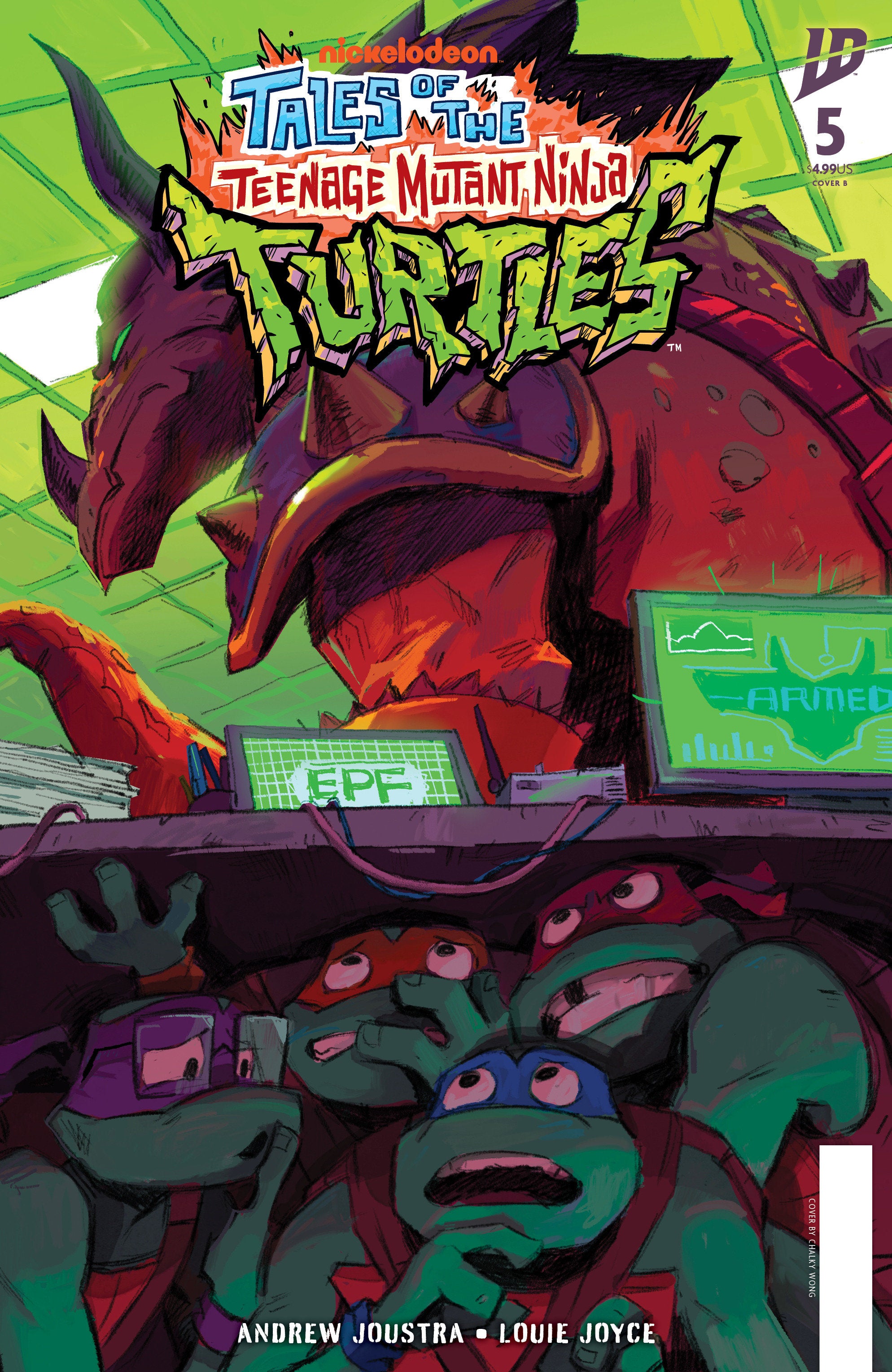 Tales of the Teenage Mutant Ninja Turtles #5 Variant B (Wong) 04/15/20
